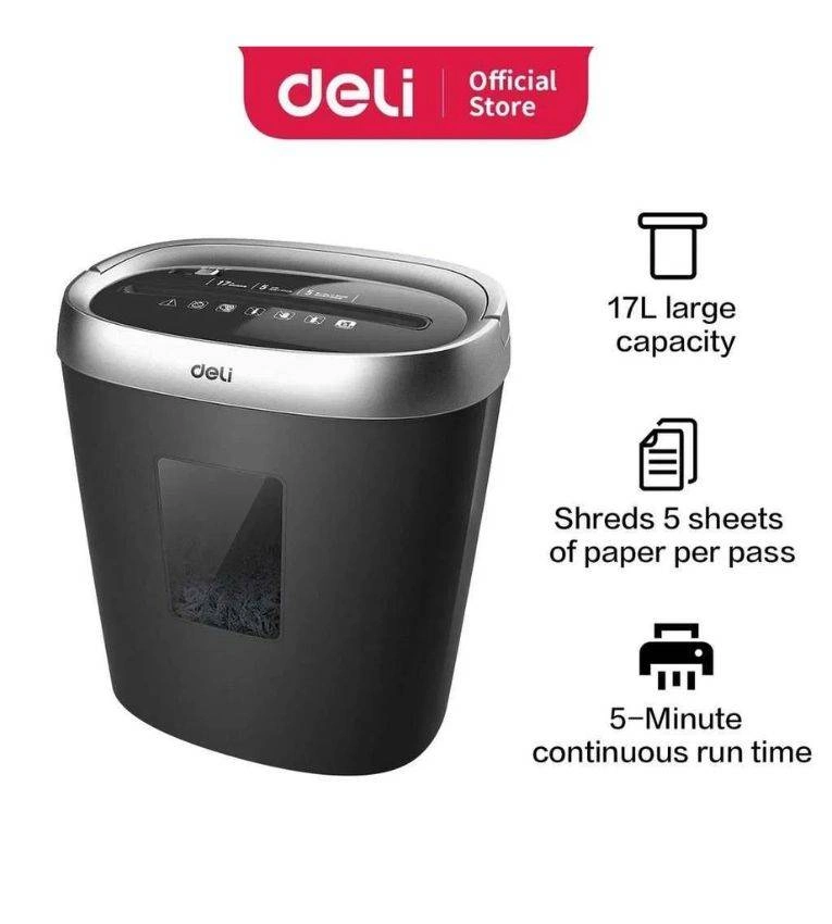 Tanjashop.com - Deli 9929 Destructeur de Papier - Sécurité Maximale ...
